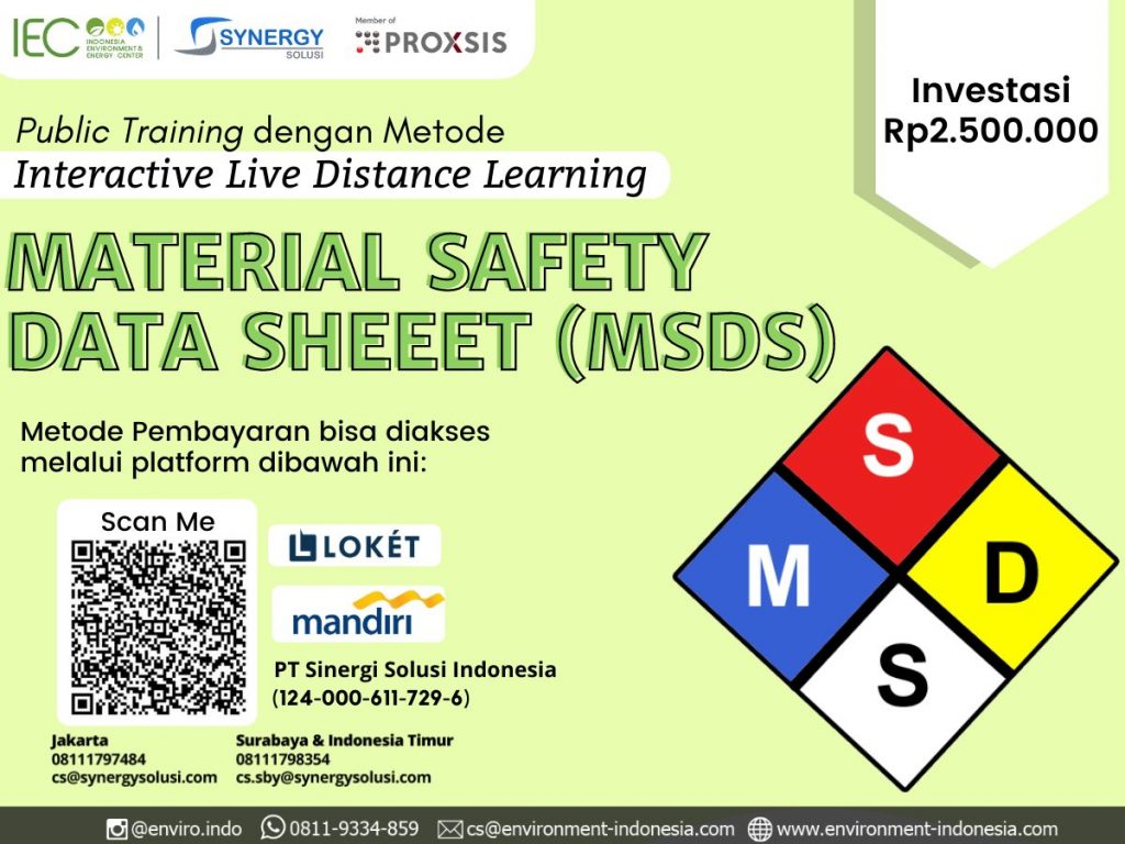Material Safety Data Sheet MSDS 