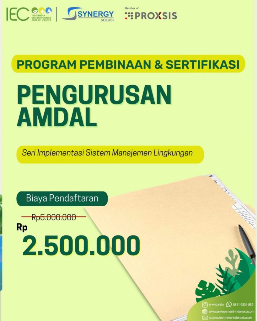 Training Dasar - Dasar AMDAL - Indonesia Environment & Energy Center