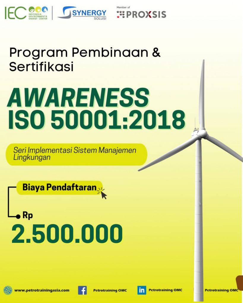 Training ISO 50001 JAKARTA - IEC Learning Center