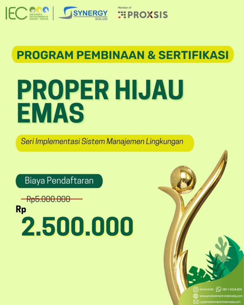 PROPER - Kenapa Perusahaan Penting Menerapkan PROPER?