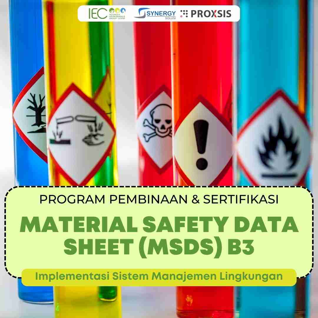 Material Safety Data Sheet MSDS B3 Indonesia Environment Energy 