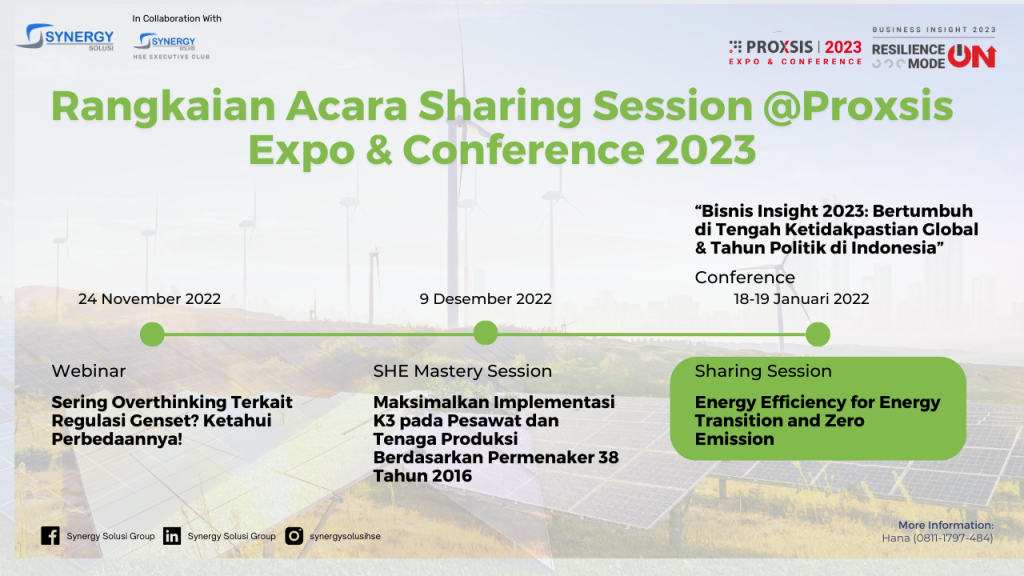 Sharing Session: Energy Efficiency for Energy Transition and Zero ...