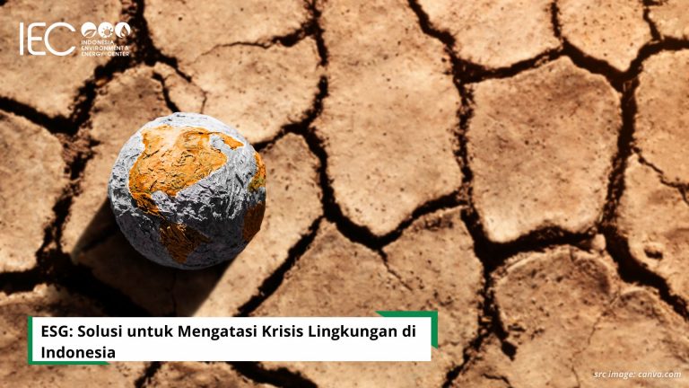 ESG: Solusi untuk Mengatasi Krisis Lingkungan di Indonesia - Indonesia Environment & Energy Center