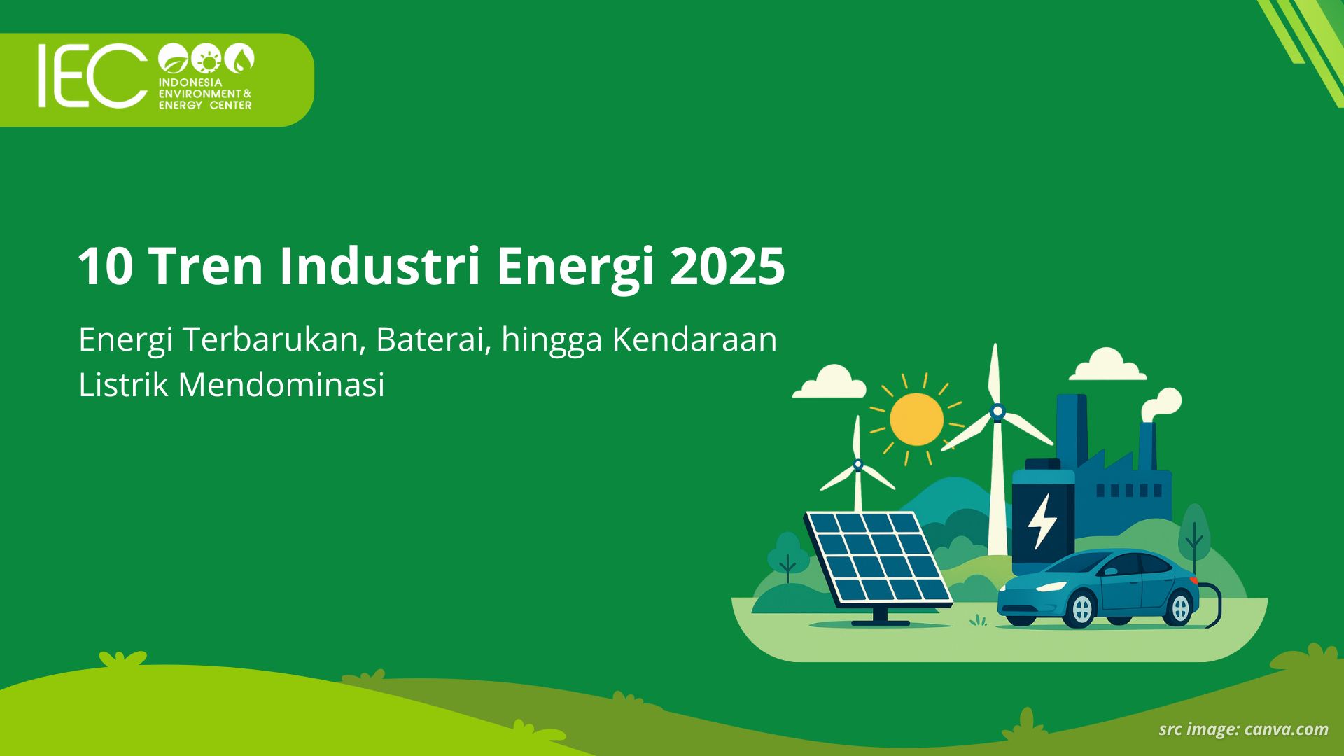 10 Tren Industri Energi 2025: Energi Terbarukan, Baterai, hingga ...